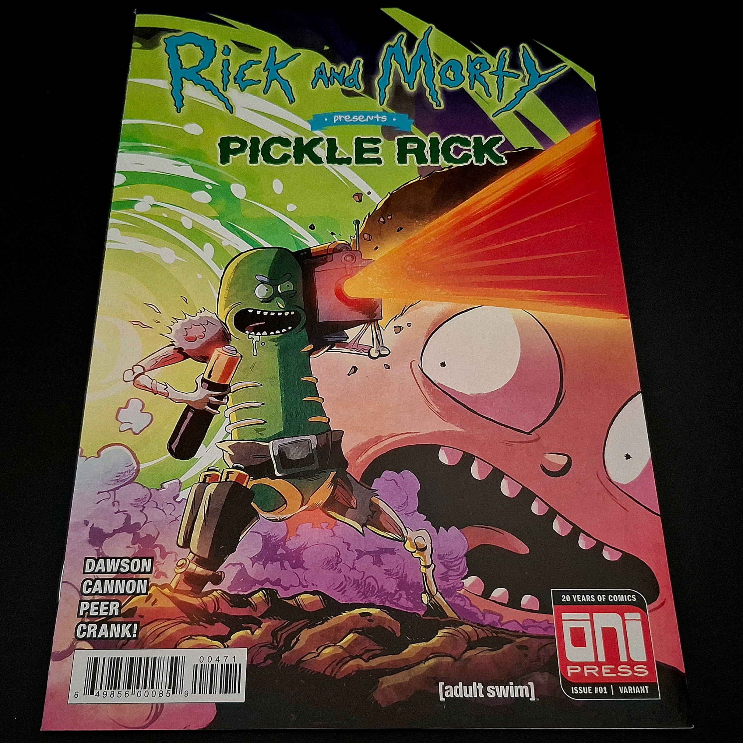 Rick and Morty : Pickle Rick #1 variant cover exclusive – Comicstape